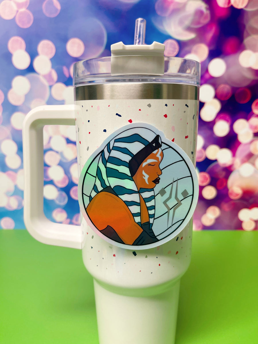 Ah-soka Holo Sticker – Sunset Road Co.