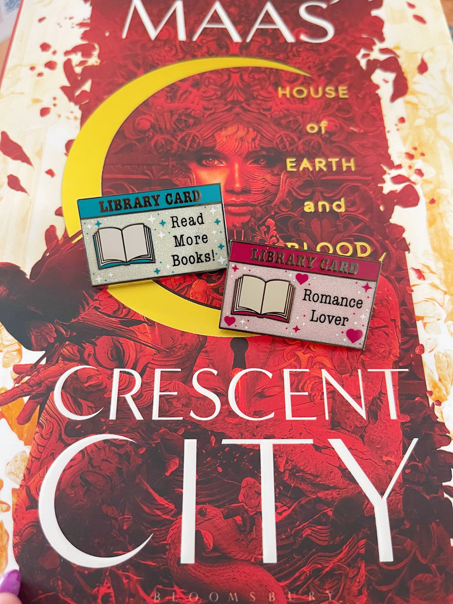 Library Card Pins – Sunset Road Co.